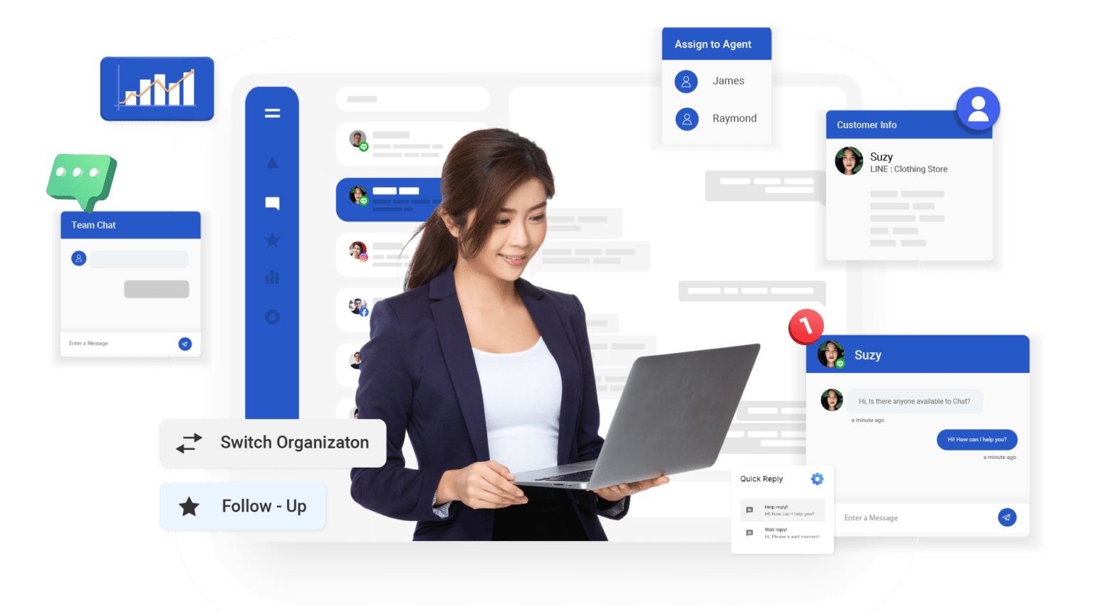 Team communication and Unified chat for your business needs